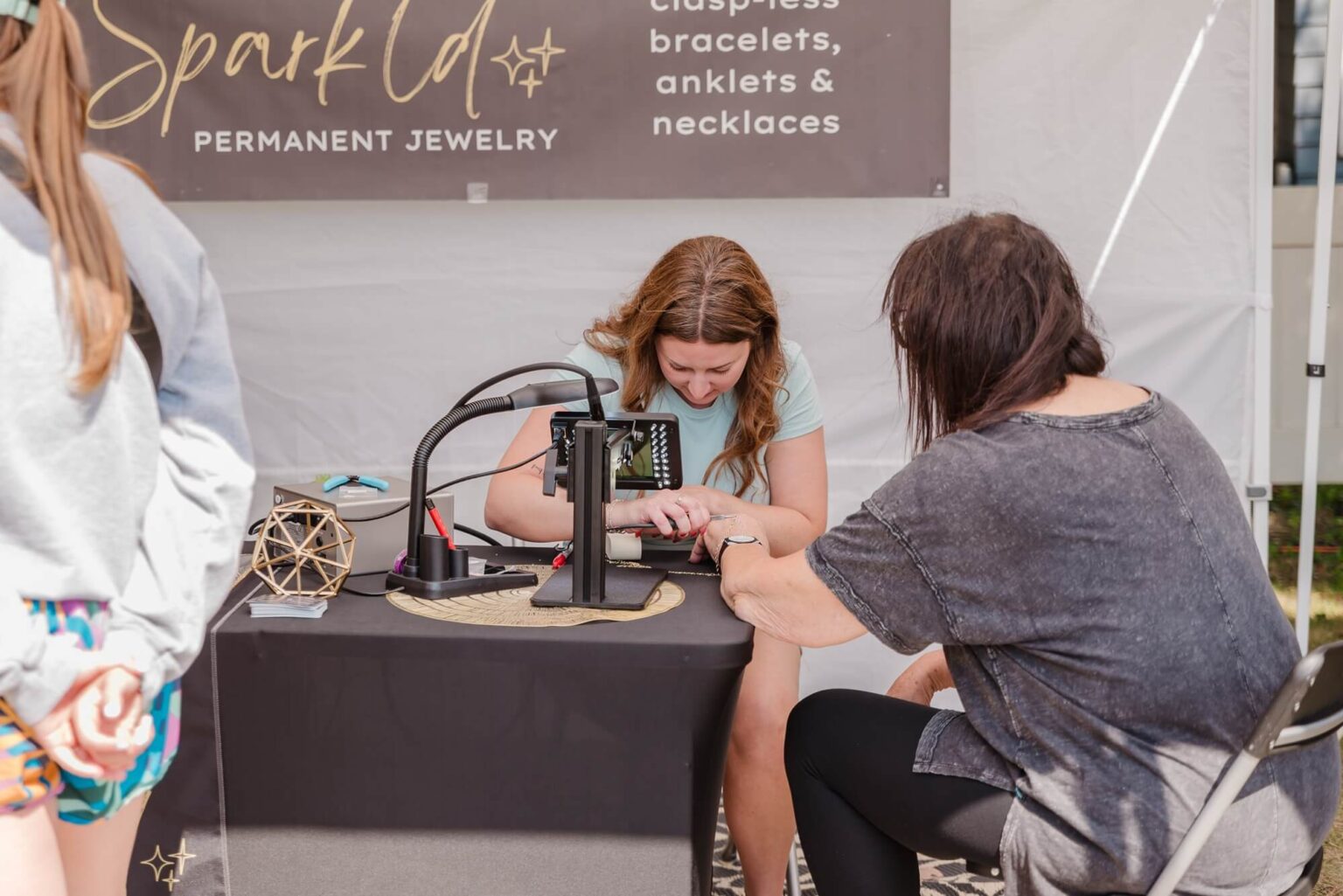 Spark'ld Permanent Jewelry: Custom, Clasp-Free Jewelry